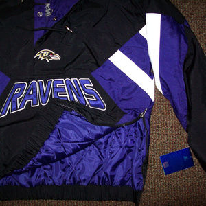 STARTER | Jackets & Coats | Baltimore Ravens Starter Pull Over Half Zip ...